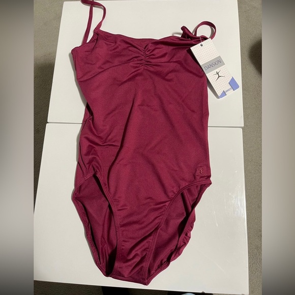 Danskin | Costumes | Danskin W Cami Lattice Back Leotard S 46 | Poshmark